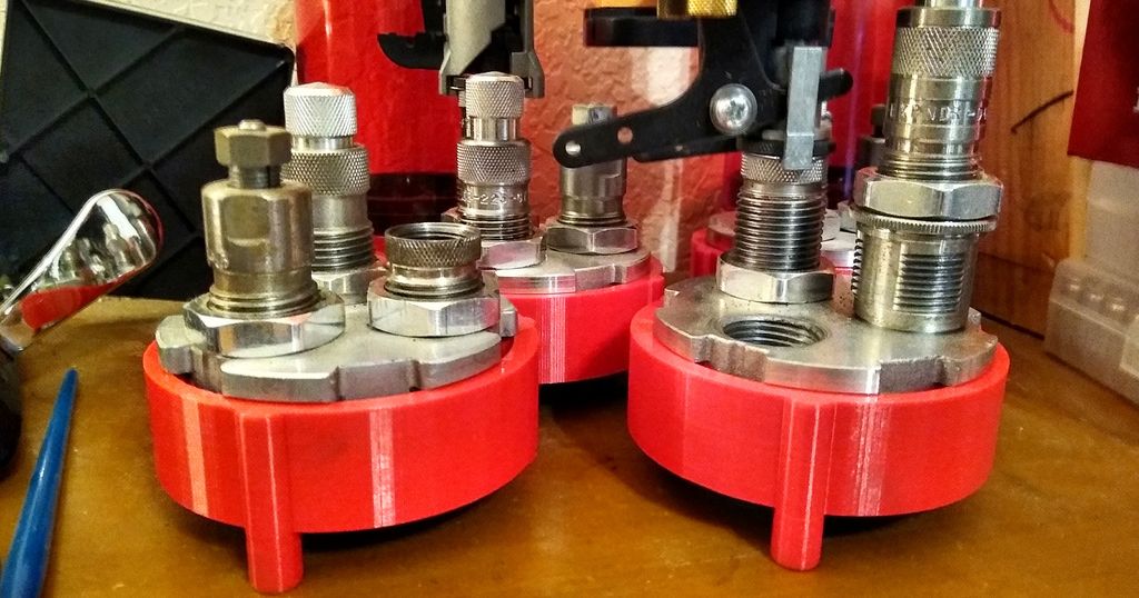 Lee Pro1000 Turret Holder by Tinn-Can | Download free STL model ...