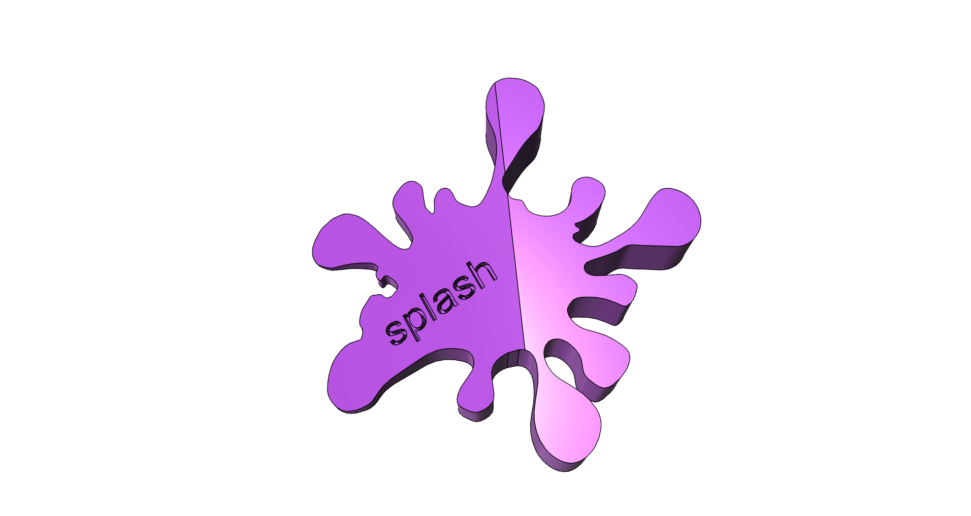 Splash - DoorStoppers by morfaber78 | Download free STL model ...