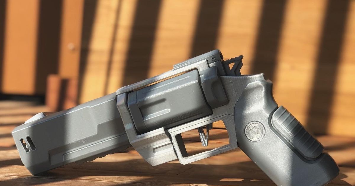3dworkbech Revolver 2.0 by 3dworkbench | Download free STL model ...