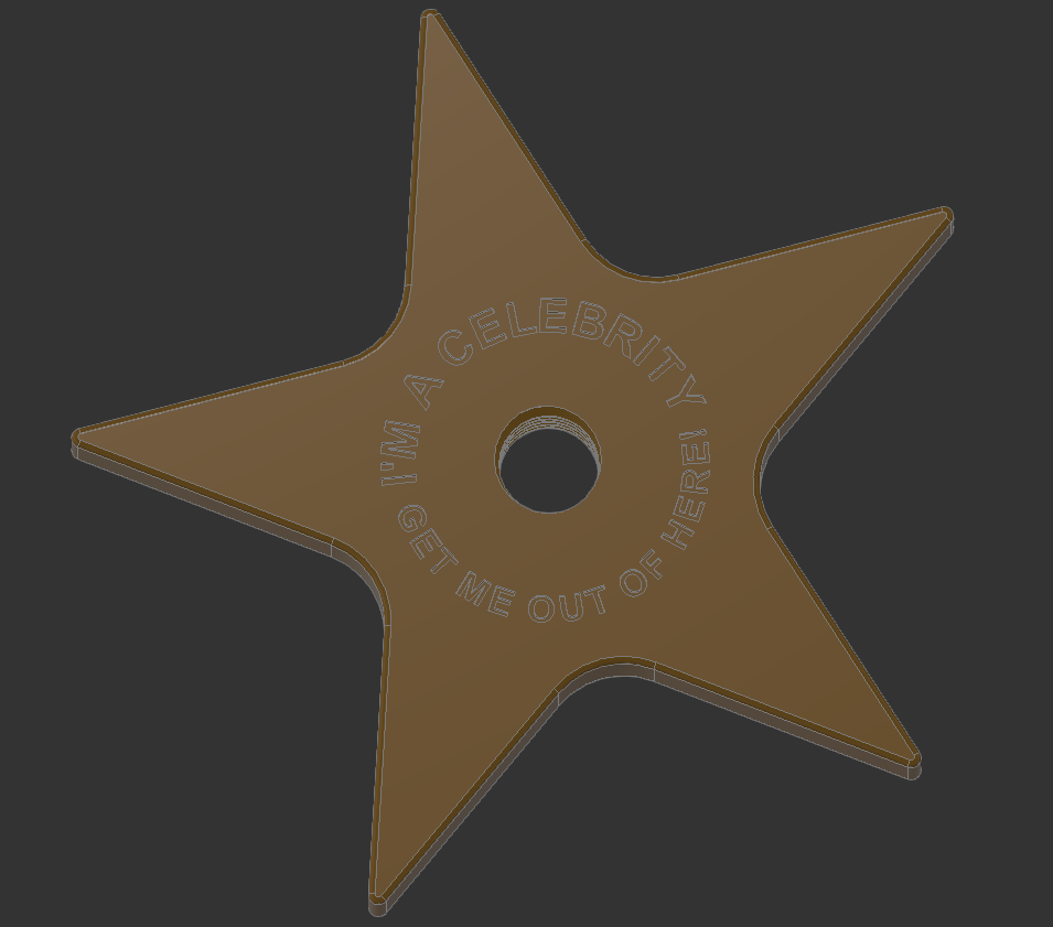 "I'M A CELEBITY, GET ME OUT OF HERE!" CHALLENGE STAR by driftrotor ...