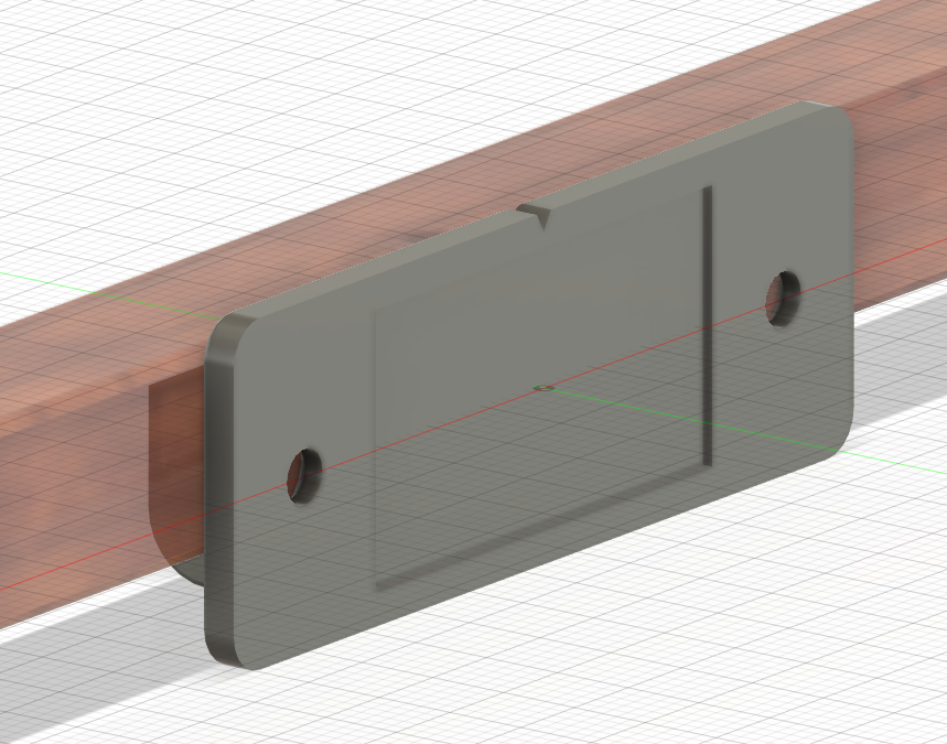 Stretcher frame wall mount by beandev | Download free STL model | Printables.com