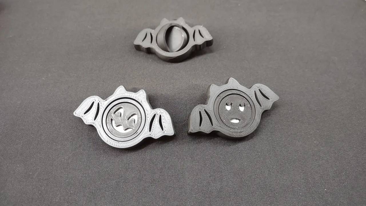 Bat Gyro Fidget 4 by Built_Over_Bot | Download free STL model ...