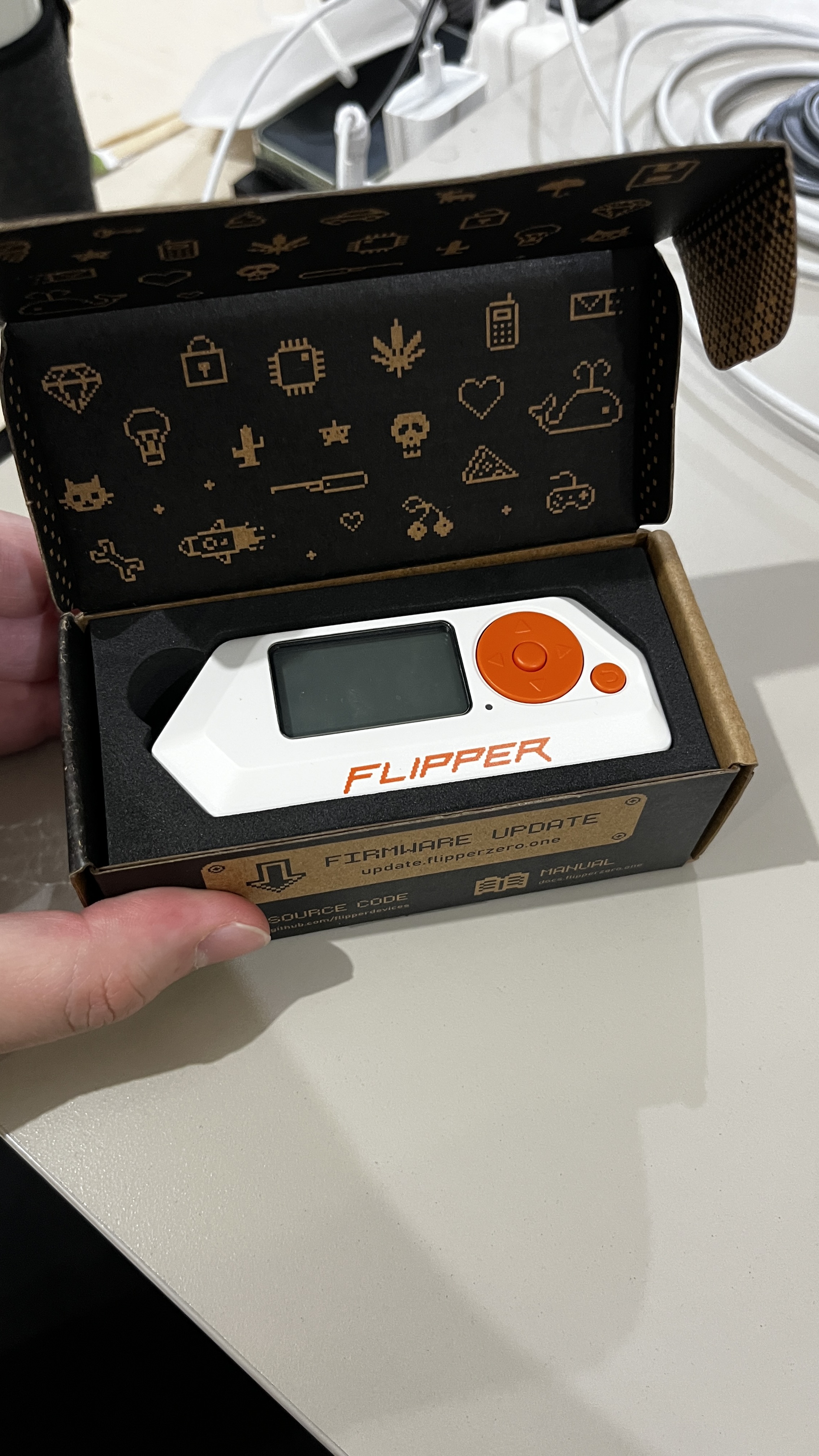 Flipper Zero Wifi Devboard Cutout - for ORIGINAL CARBOARD BOX by ...