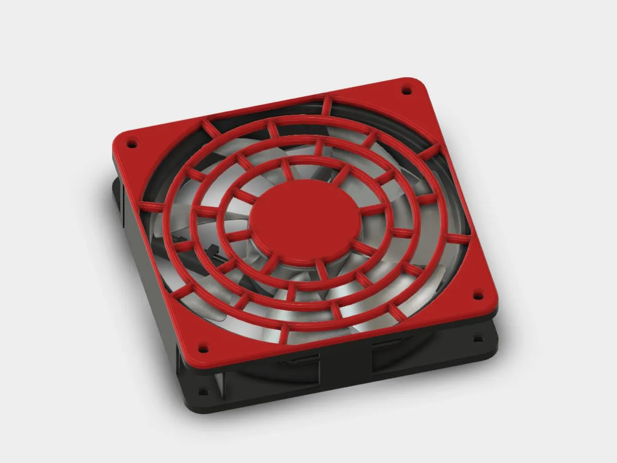 120mm Fan Cover by nixkor | Download free STL model | Printables.com