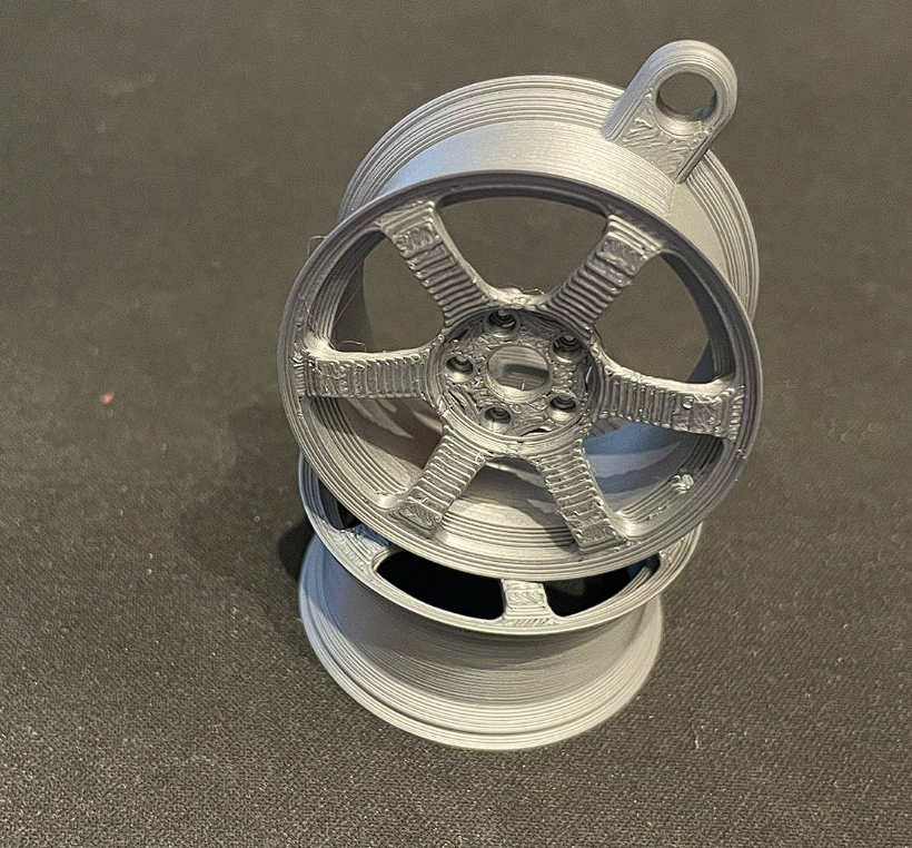 Wheelchain (Wheel Keychain) by Panda | Download free STL model ...