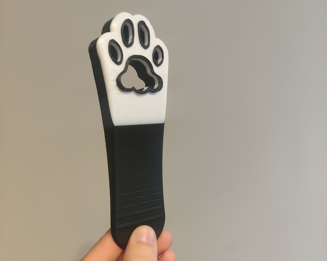 Cat Paw Door Stopper by Inhar Sola | Download free STL model ...