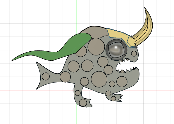 FRED FISHY LOKI by 3D E | Download free STL model | Printables.com