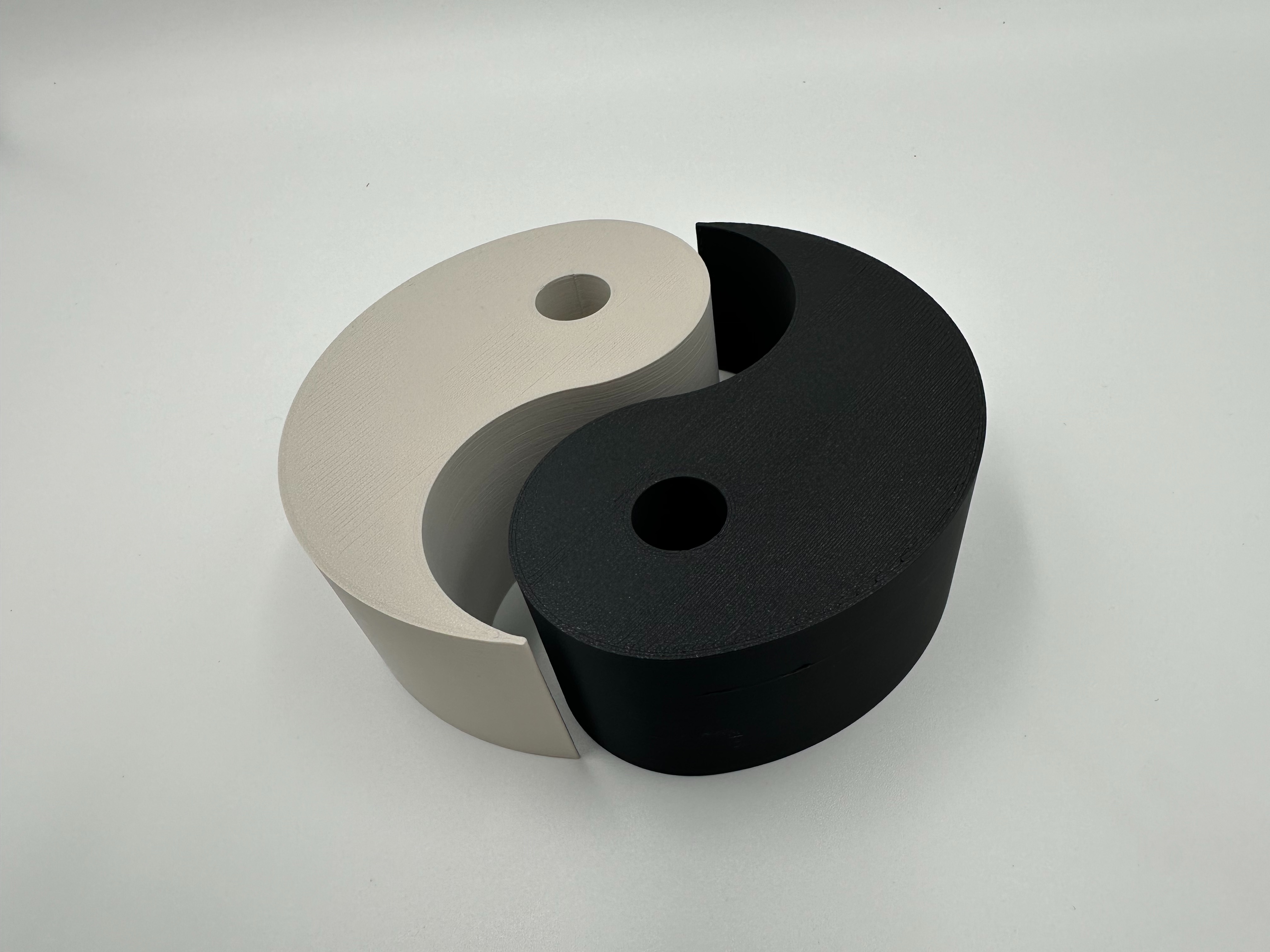 Yin & Yang Door Stop Set by Fyrby Additive | Download free STL model ...