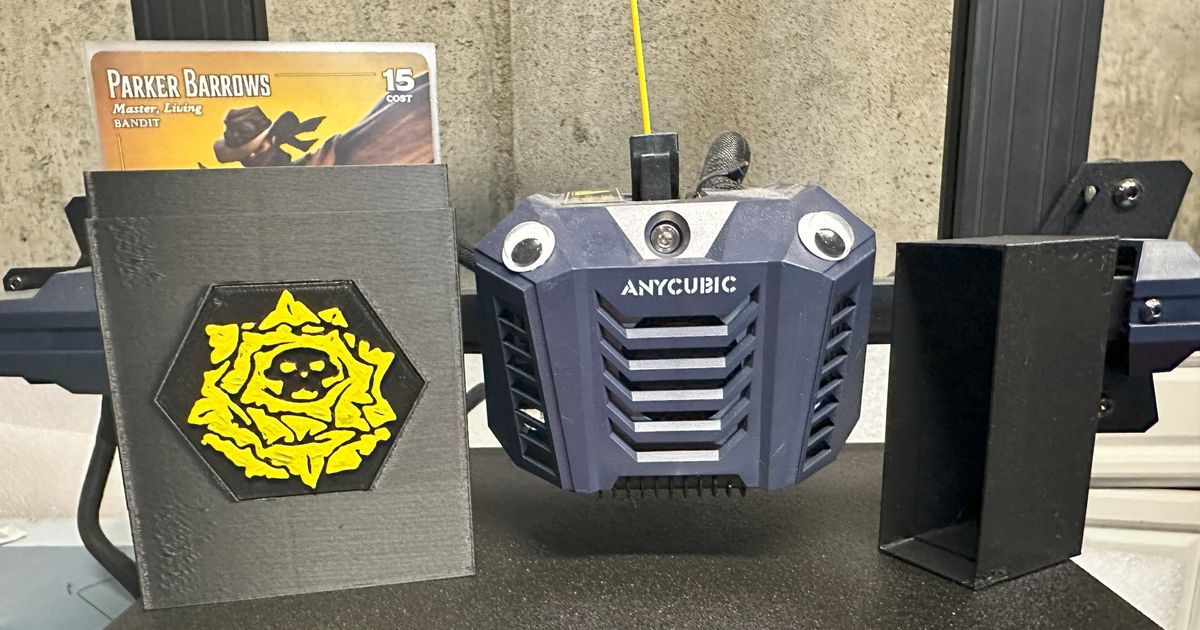 Malifaux character cards box by SupahMinah | Download free STL model ...