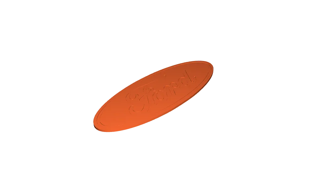 FORD LOGO by Blasted Plastic | Download free STL model | Printables.com