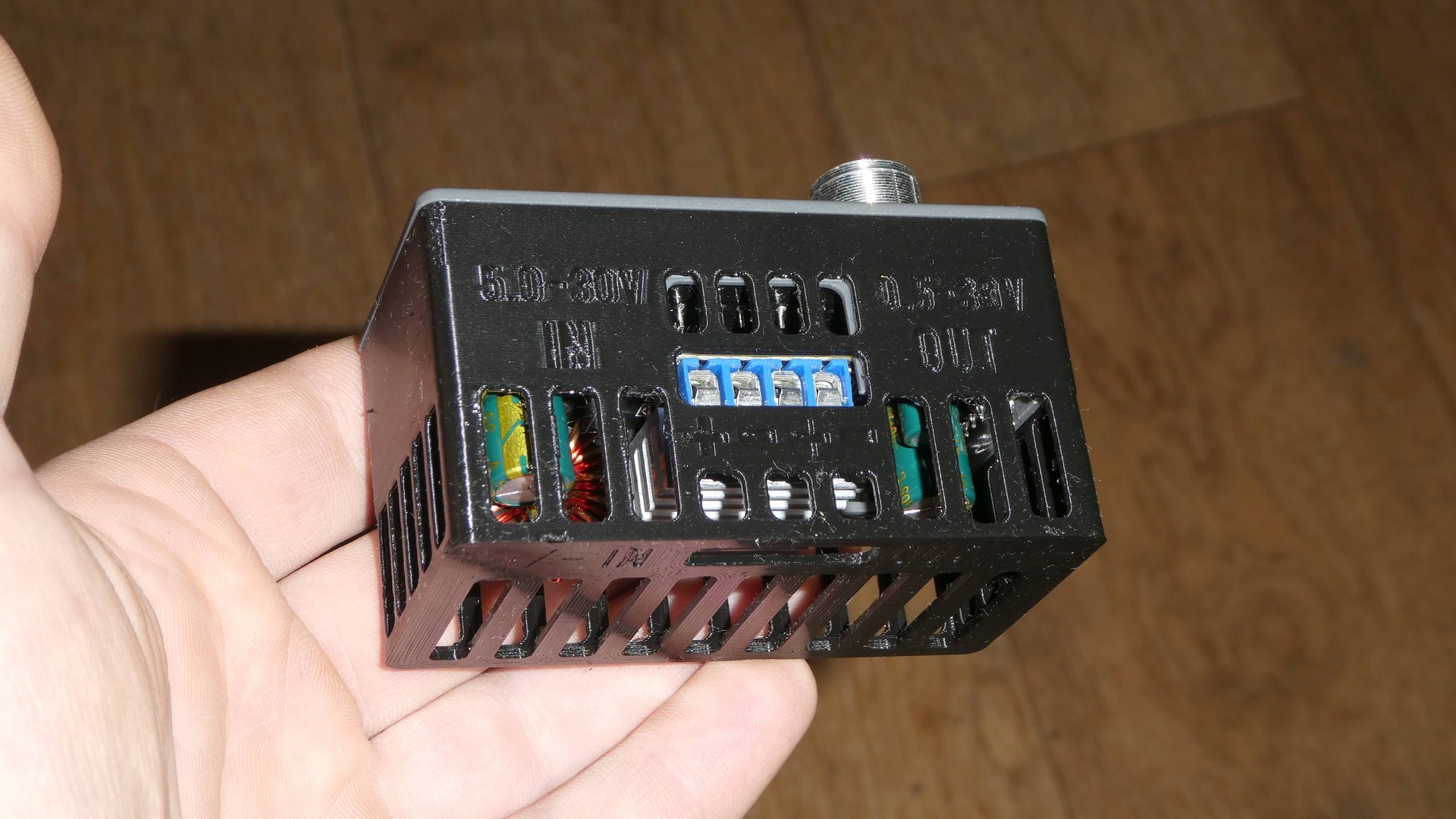 ZK-4KX (XK-4KX) Buck Boost Converter case / enclosure by Tol | Download ...