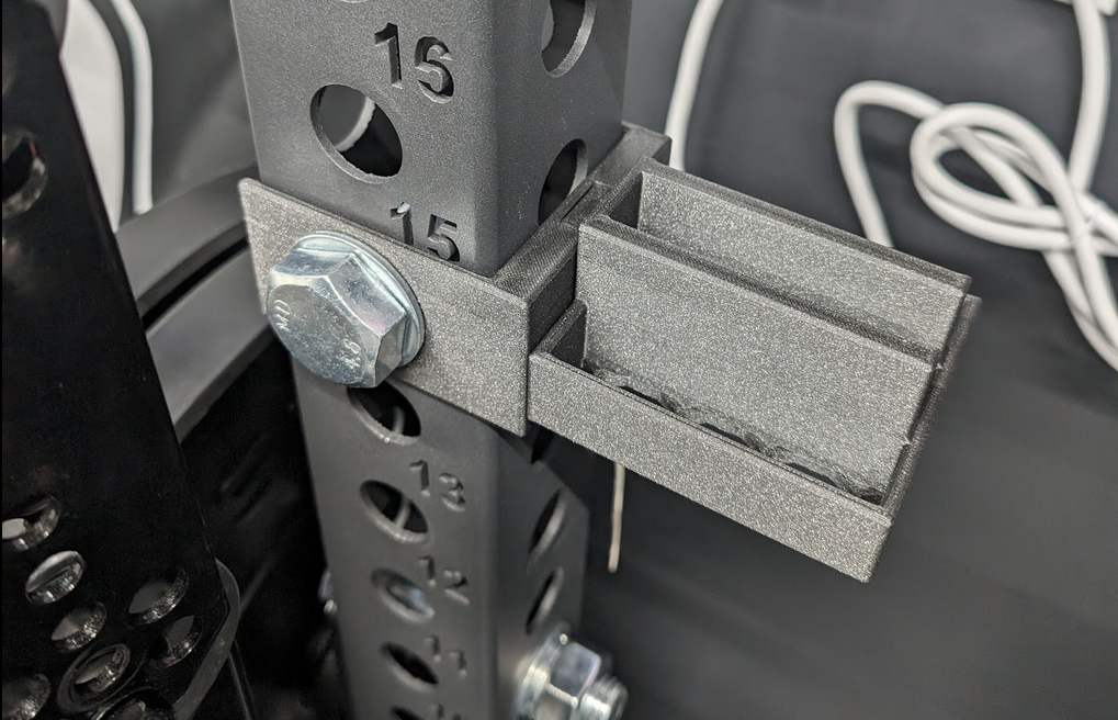 Modular Squat Rack Mount by waxpoetik | Download free STL model ...