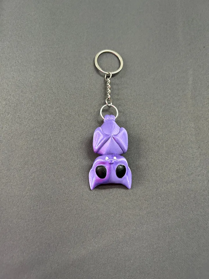 Bat Keychain by Built_Over_Bot | Download free STL model | Printables.com