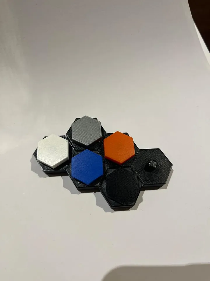 Hexagon filament sample (modular) by brunosoares | Download free STL ...