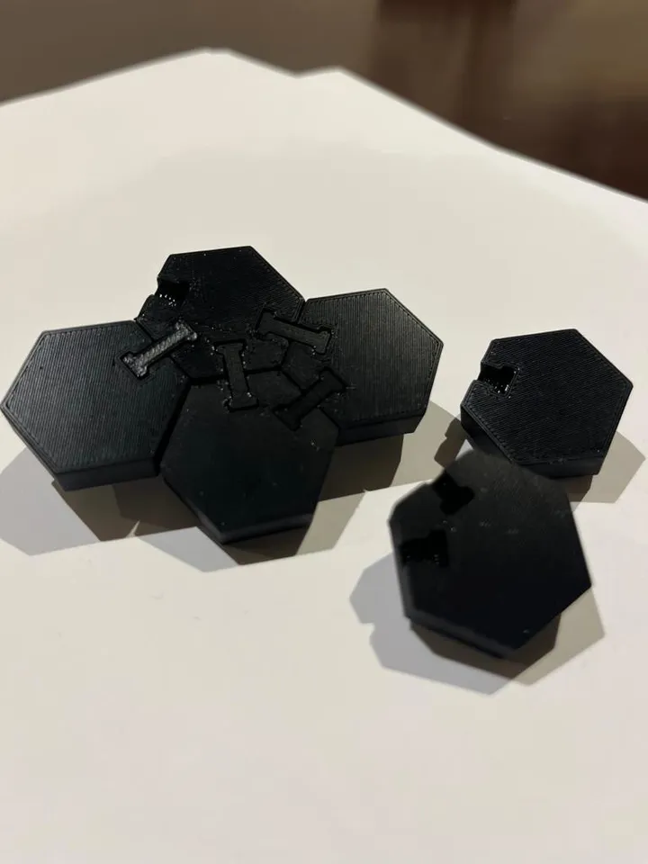 Hexagon filament sample (modular) by brunosoares | Download free STL ...