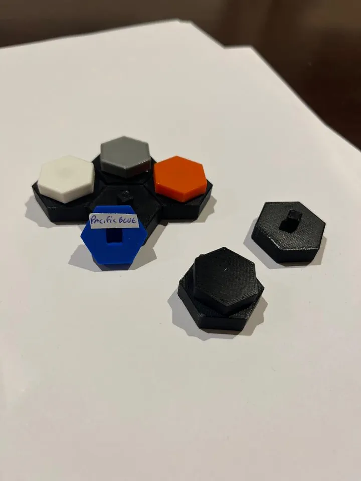 Hexagon filament sample (modular) by brunosoares | Download free STL ...