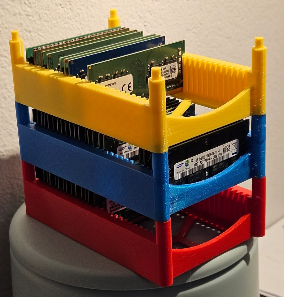 SO-DIMM RAM Organizer Stackable by JankieL | Download free STL model ...