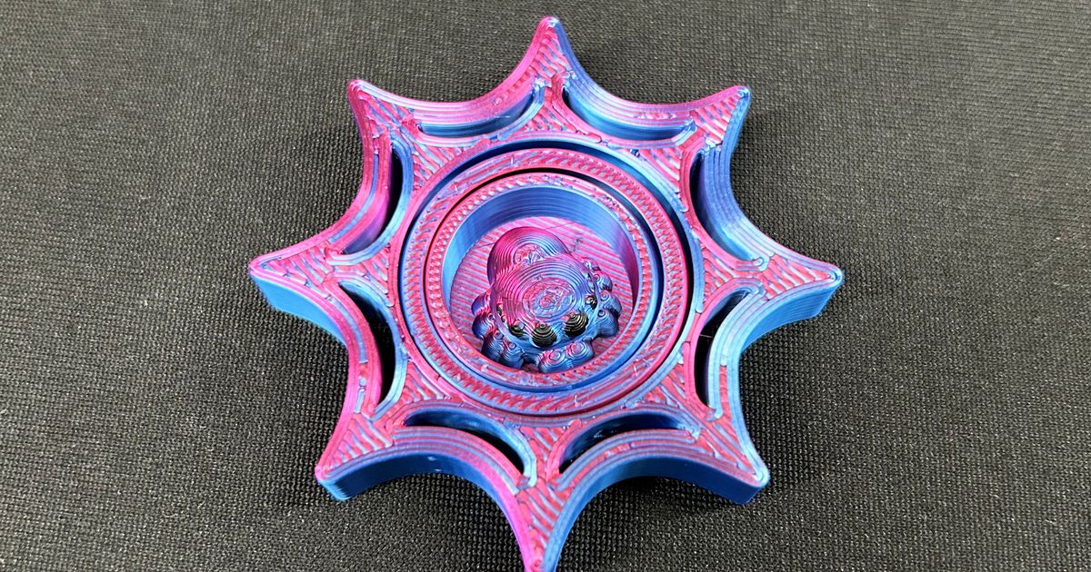 Spider Hide and Seek Gyro by Built_Over_Bot | Printables Store