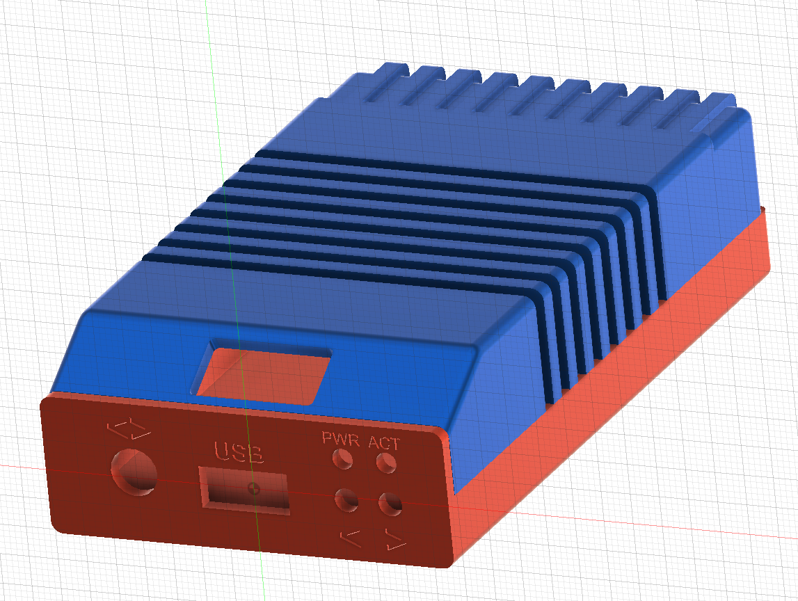 External Gotek Mini Case for Amiga by scarullo89 | Download free STL ...