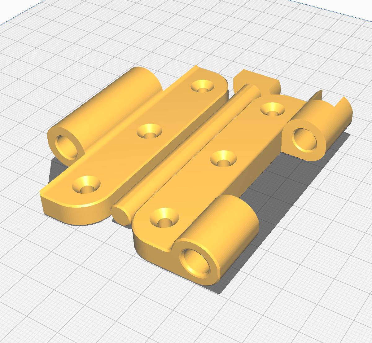 Durable 3-Piece Hinge | Left & Right versions by TomTLC | Download free ...