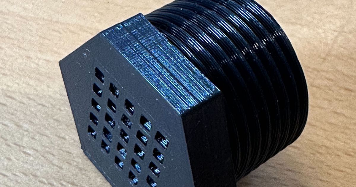 RV Water Heater Anode Port Cover by scottrouse | Download free STL ...