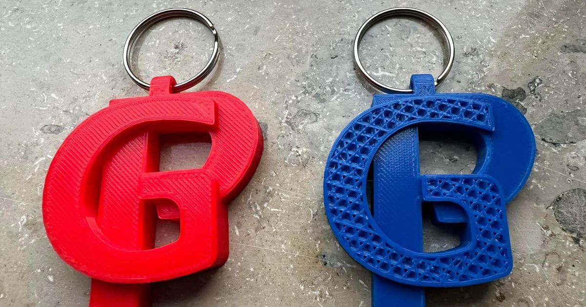 3D print service G Power Logo by kenji goethals | Download free STL ...