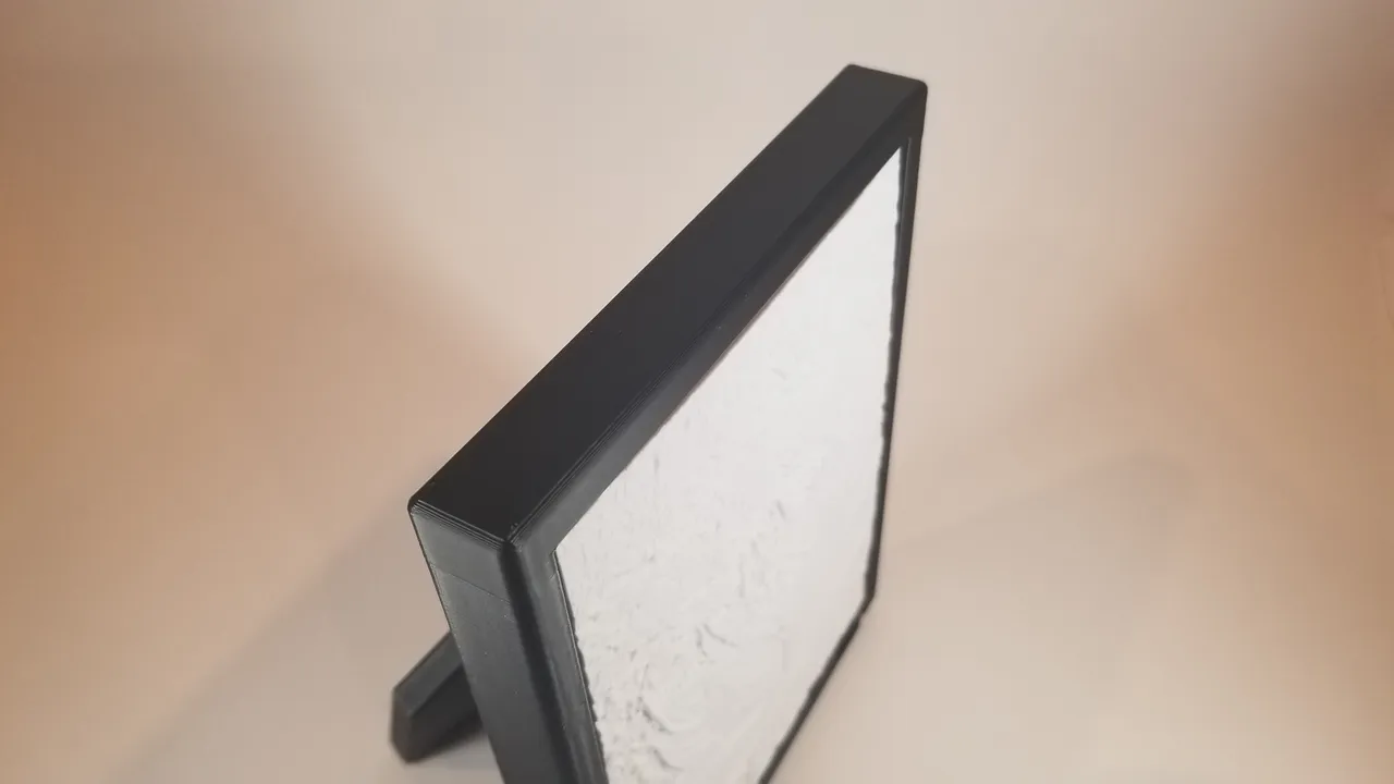 Bambu Lithophane Frame Remix - No Logo + Diffuser Plate Locks by ...