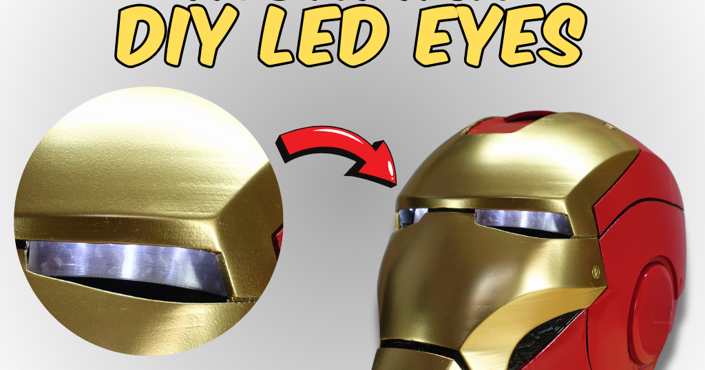 Ironman LED Eyes by Carlos 3D | Download free STL model | Printables.com
