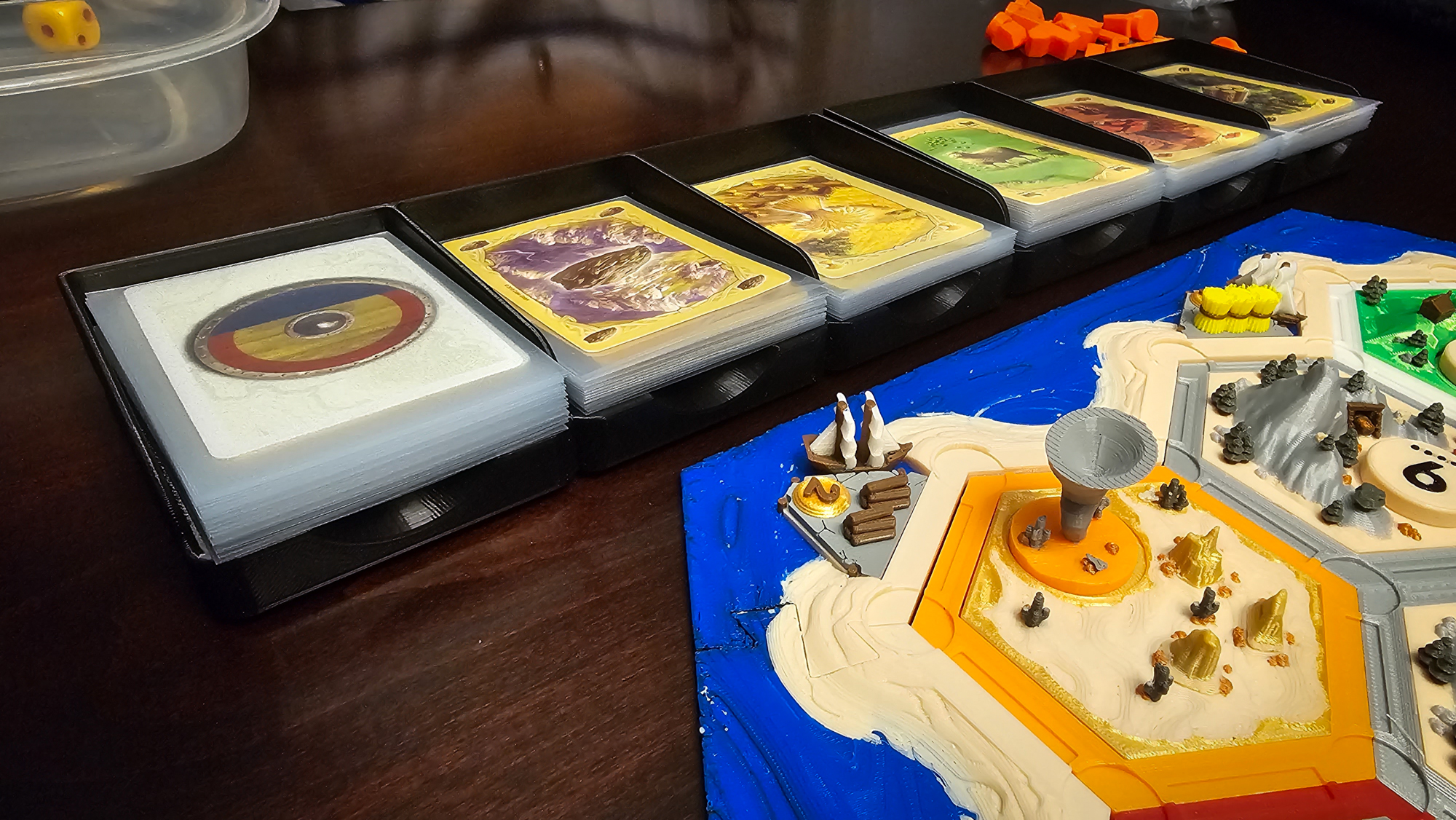 Catan Card Tray - Revised by Geekware | Download free STL model ...