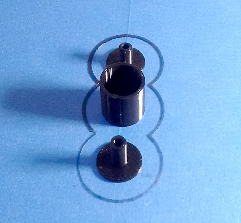 Inductive proximity z-probe adapter. Works with glass cover. by paul_delta | Download free STL ...