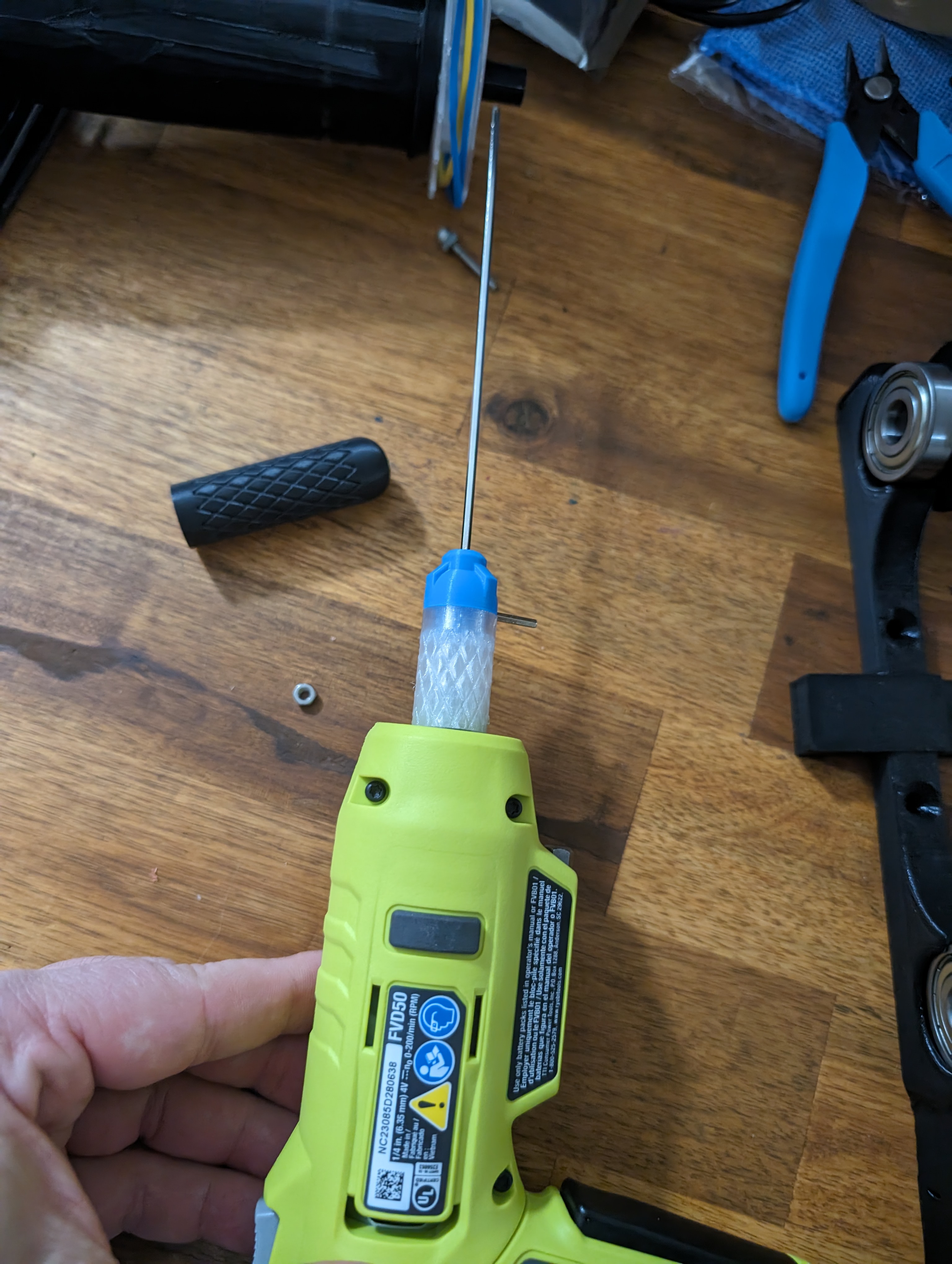 Allen Key adapter for power drill by prdg79 | Download free STL model ...