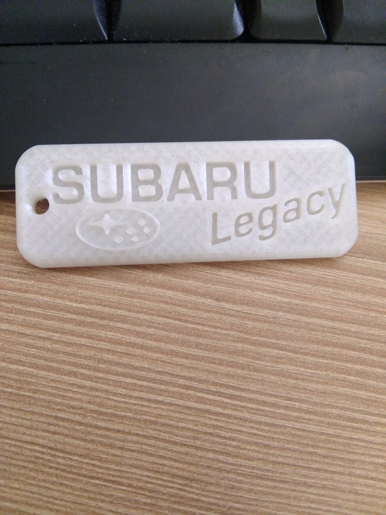 Subaru Legacy Keyring By Crazyscientist Download Free Stl Model 