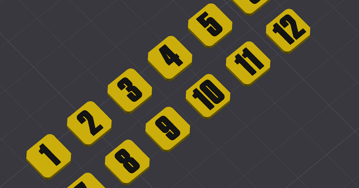 MTAOB: Modifier Token von Nelson Whitney | Kostenloses STL-Modell ...