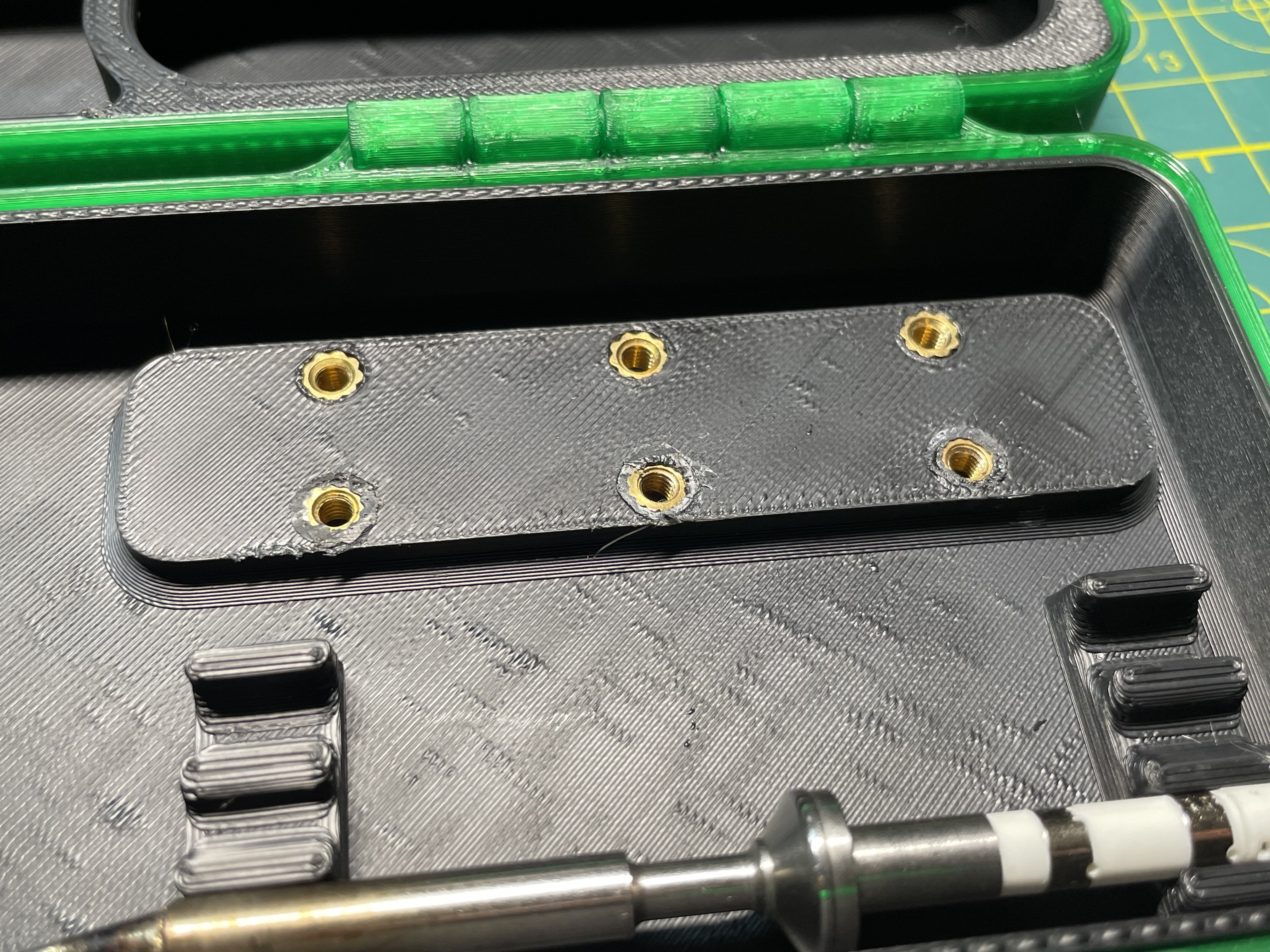 Pinecil Case - Short Tip Inserts w/ CNC Kitchen Insert Tip Storage by ...
