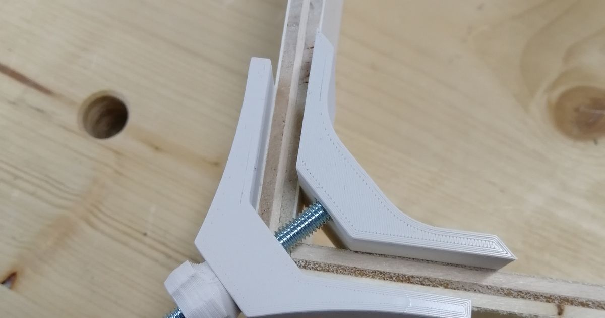 Corner Clamp by Andreas Gohr | Download free STL model | Printables.com