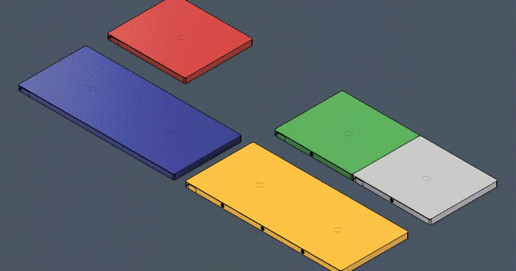 lockable base plate for modular racking by Legit_unknown | Download ...