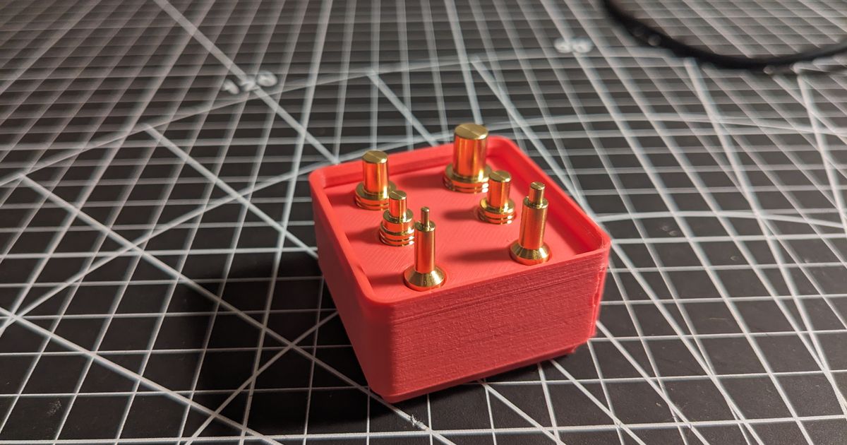 Gridfinity TS100 Threaded Insert Holder by Aaron Chambers | Download ...