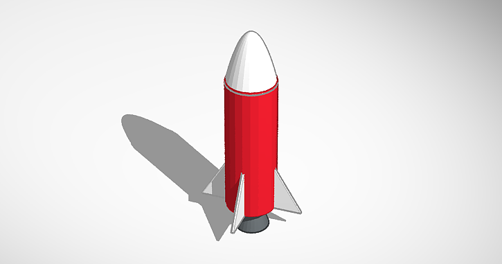 simple rocket:) by Ryder Williams | Download free STL model ...