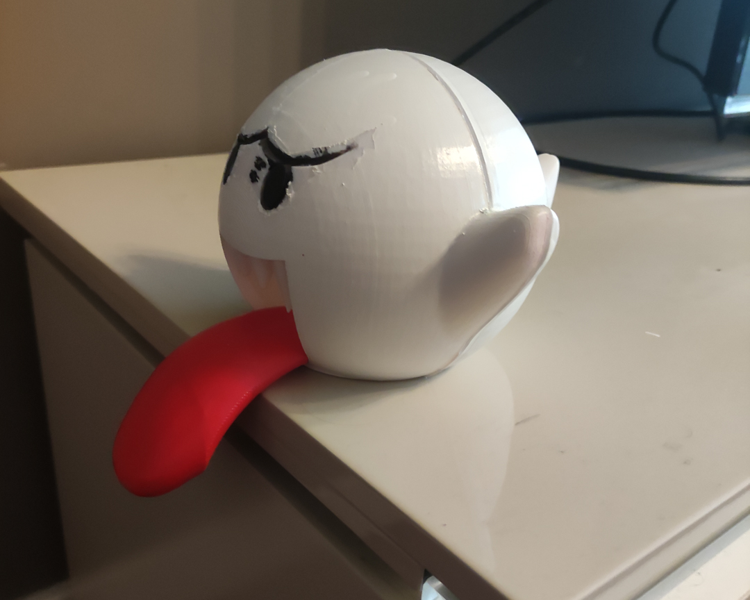 Boo | Mario Bros | Ghost by Inhar Sola | Download free STL model ...