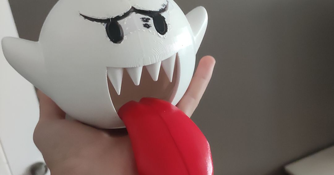 Boo Mario Bros Ghost By Inhar Sola Download Free Stl Model