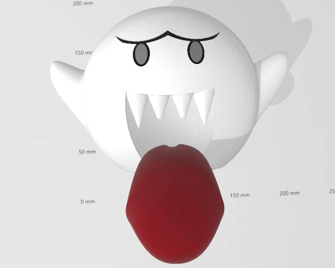 Boo | Mario Bros | Ghost by Inhar Sola | Download free STL model ...