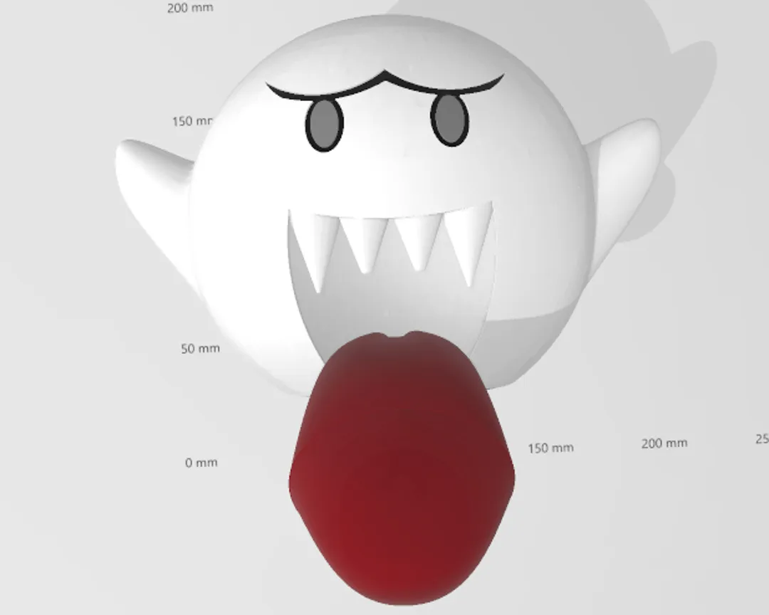 Boo | Mario Bros | Ghost by Inhar Sola | Download free STL model ...