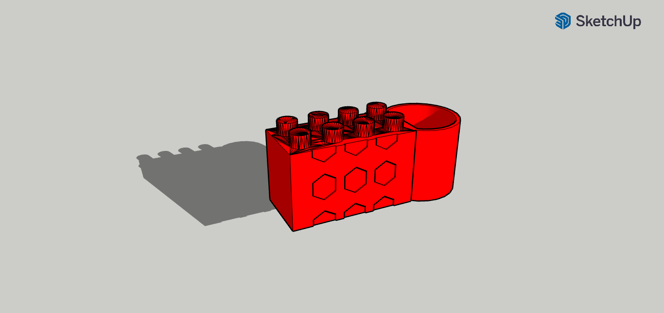 Lego & Modular flowers pot by Rayzow71 | Download free STL model ...
