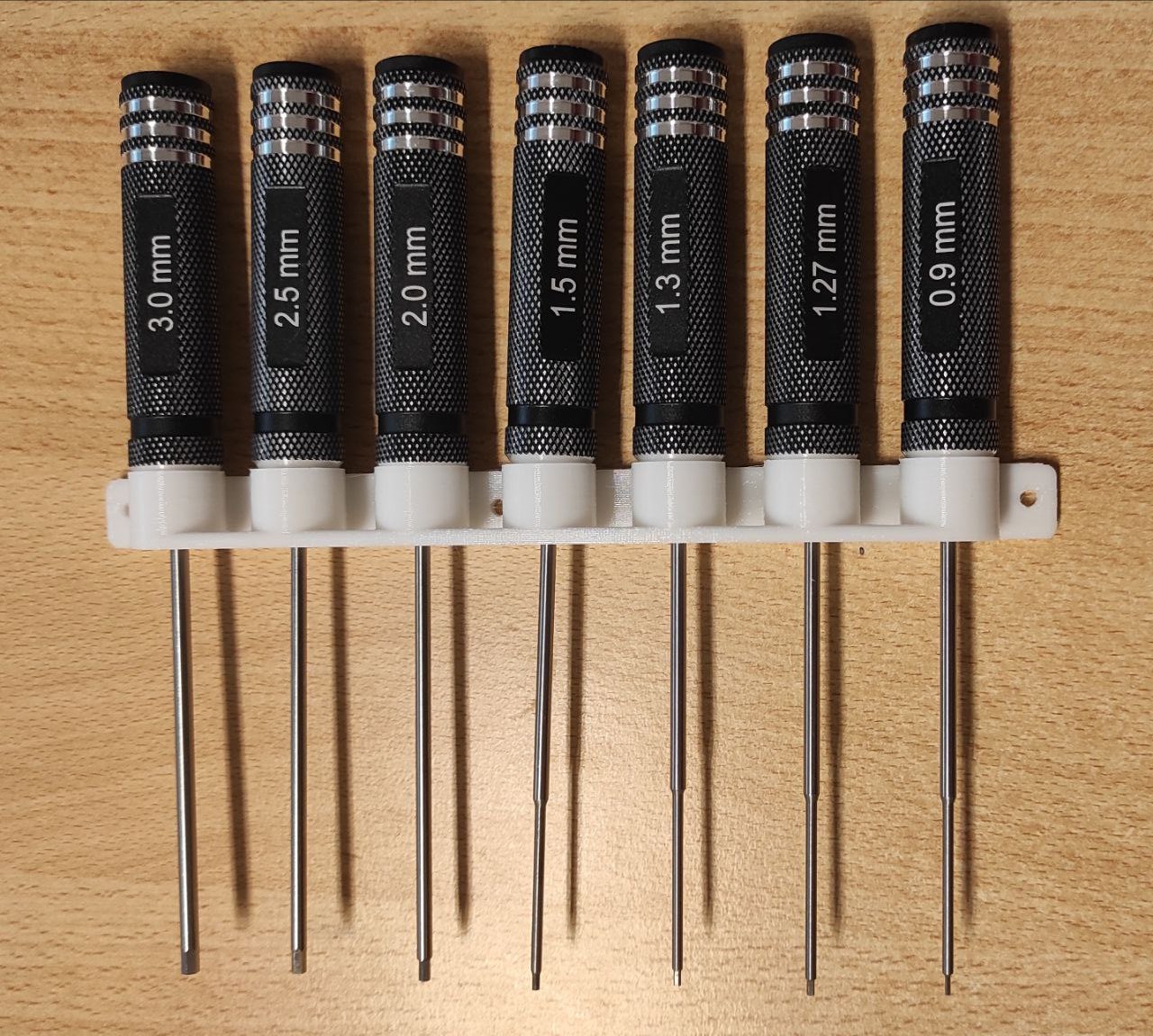 Allen Key Holder 7x / Inbusschlüsselhalter 7fach mit Rollsperre by ...