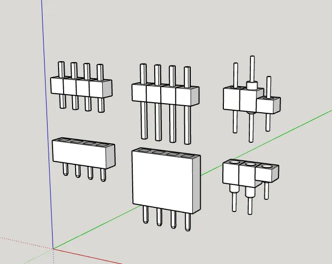 pin&header by sleepink | Download free STL model | Printables.com
