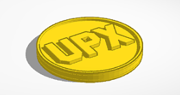 UPX Coin double sided by Laban | Download free STL model | Printables.com