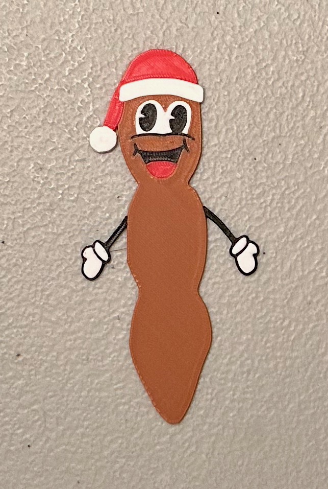 Multicolor Mr. Hankey Magnet by wotfan69 | Download free STL model ...