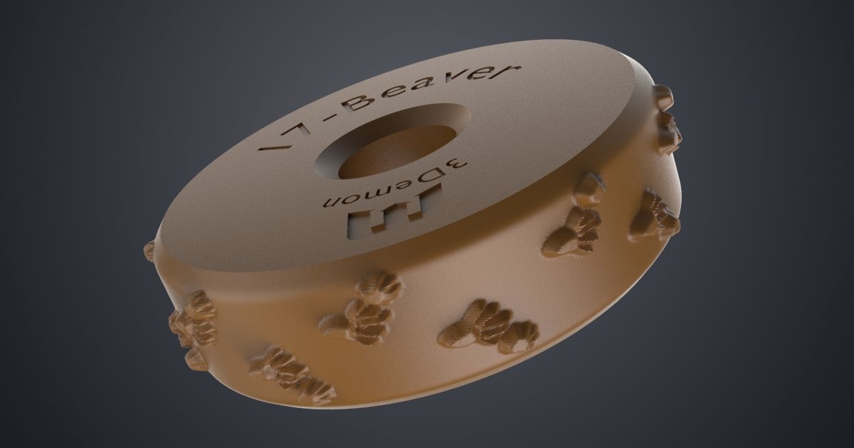 Stamp Wheels for Clay — Animal Tracks Vol.7 (17) Beaver by 3Demon's ...