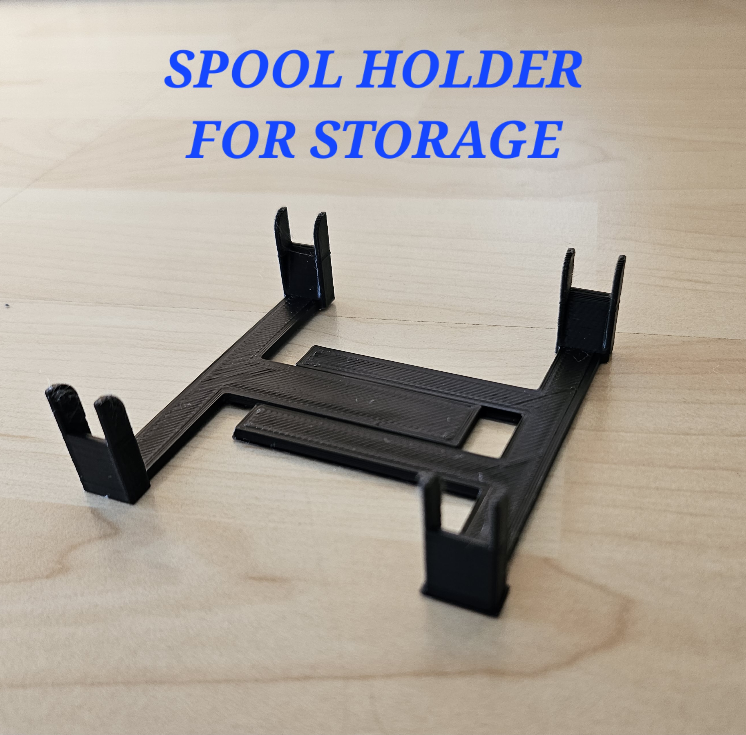 Compact Spool Holder for Storage by Jonas | Download free STL model ...