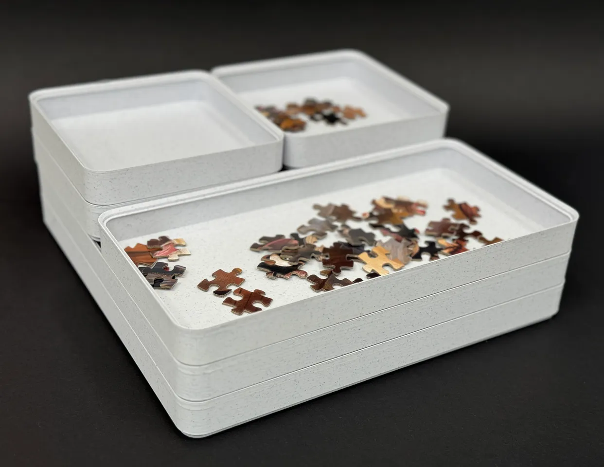 Stackable Sorting Trays in 3 Sizes by Hollingsworth Design | Download free STL model ...